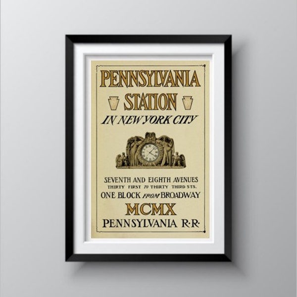 Penn Station - Etsy