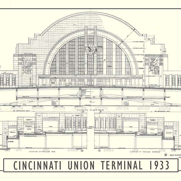 Cincinnati Union Terminal - Etsy