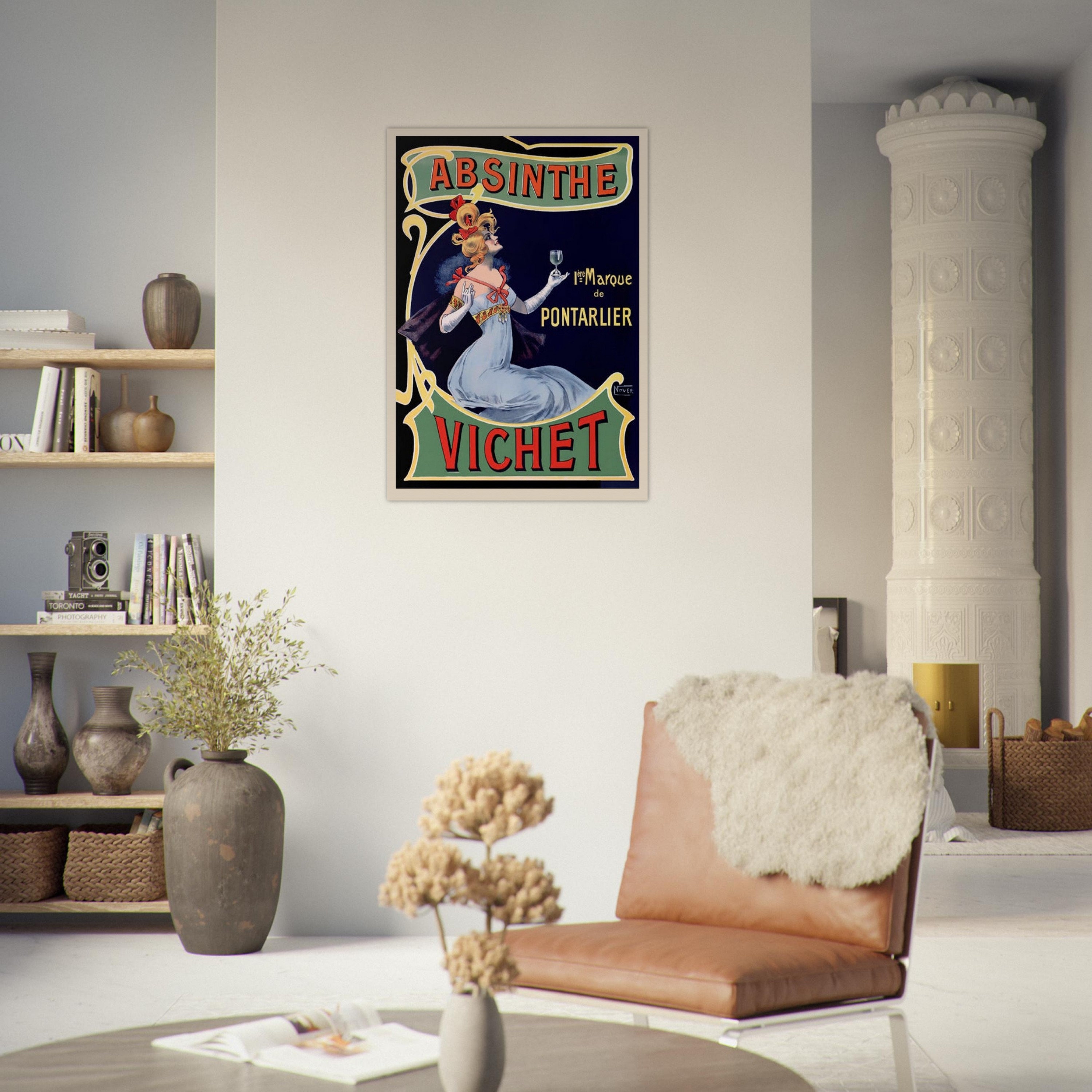 VINTAGE ABSINTHE POSTER 1900, Paris France, Food and Drink Art Wall ...