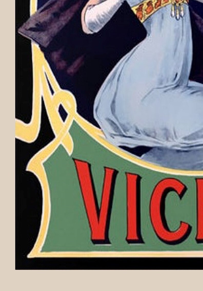 VINTAGE ABSINTHE POSTER 1900, Paris France, Food and Drink Art Wall ...