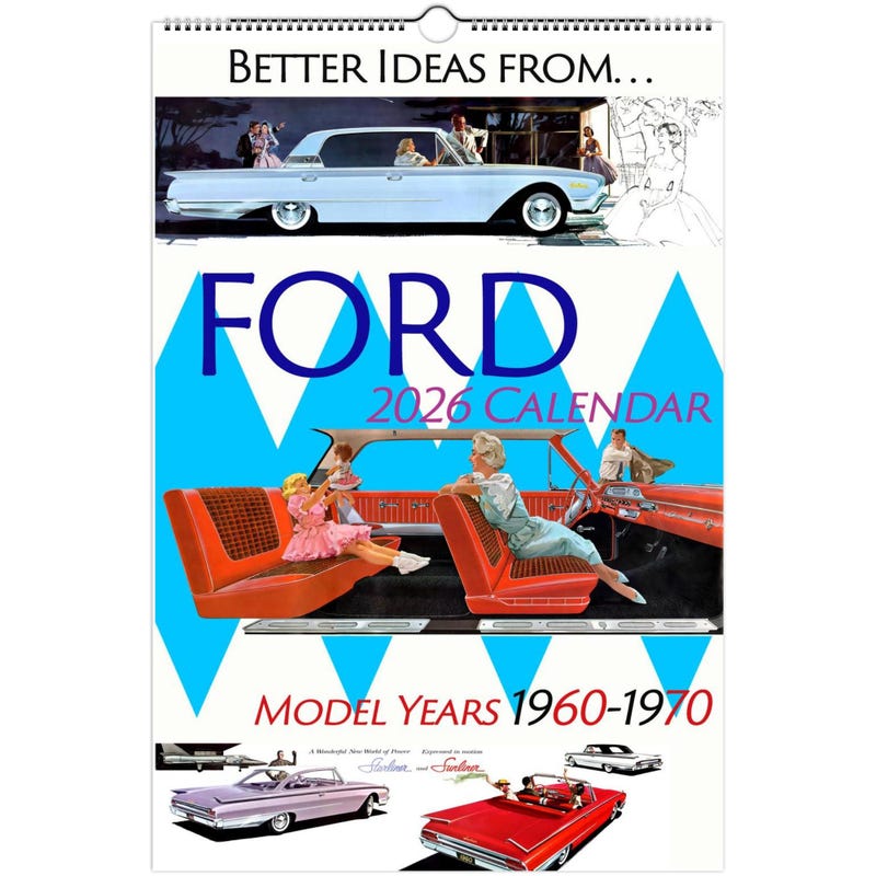 Ford Wall Calendar 2026 - Etsy