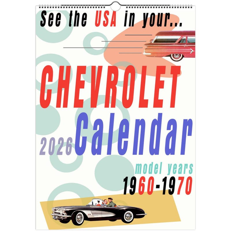 2026 Corvette Calendar - Etsy