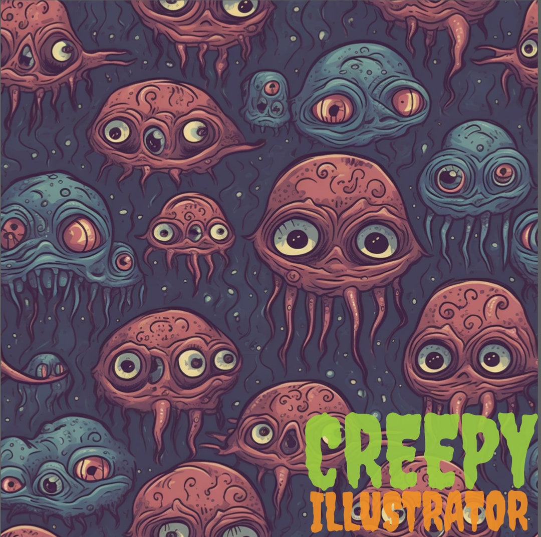 Monster Digital Designs 5 Pack - Etsy