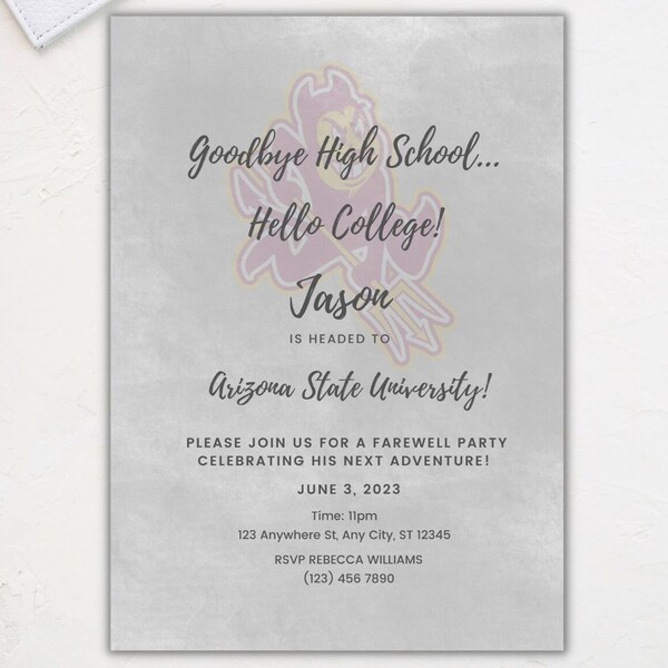 University of Arizona Graduation Announcements - Etsy