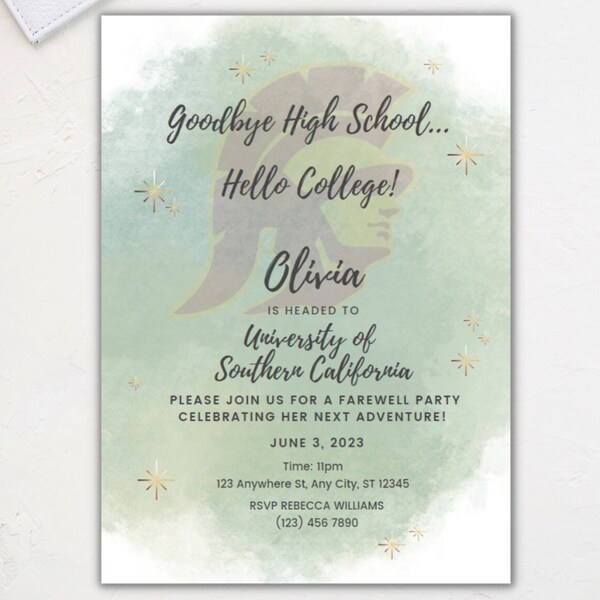 Usc Invitations - Etsy