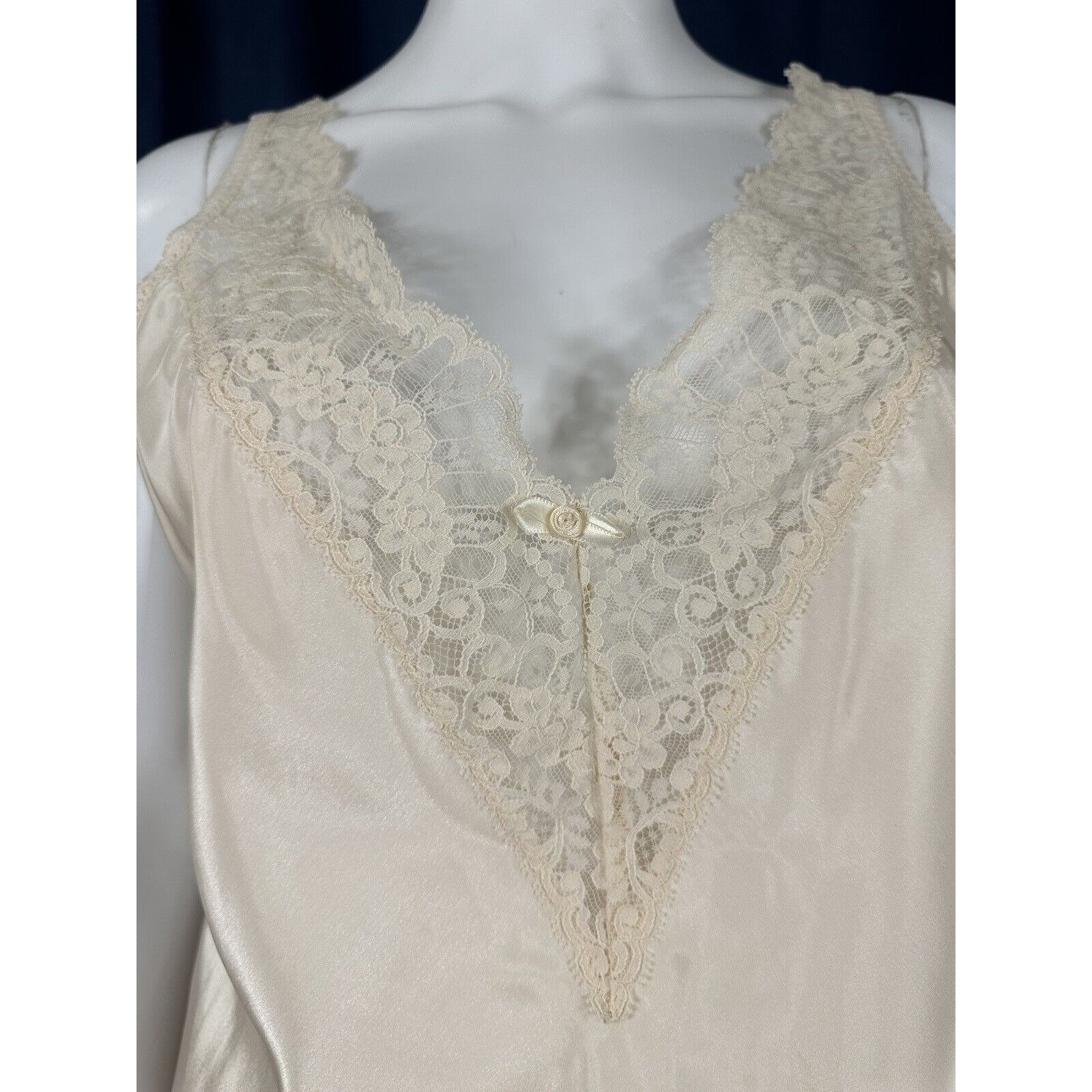 Medium Vintage FARR WEST Satin Lace Half Slip & Camisole off - Etsy