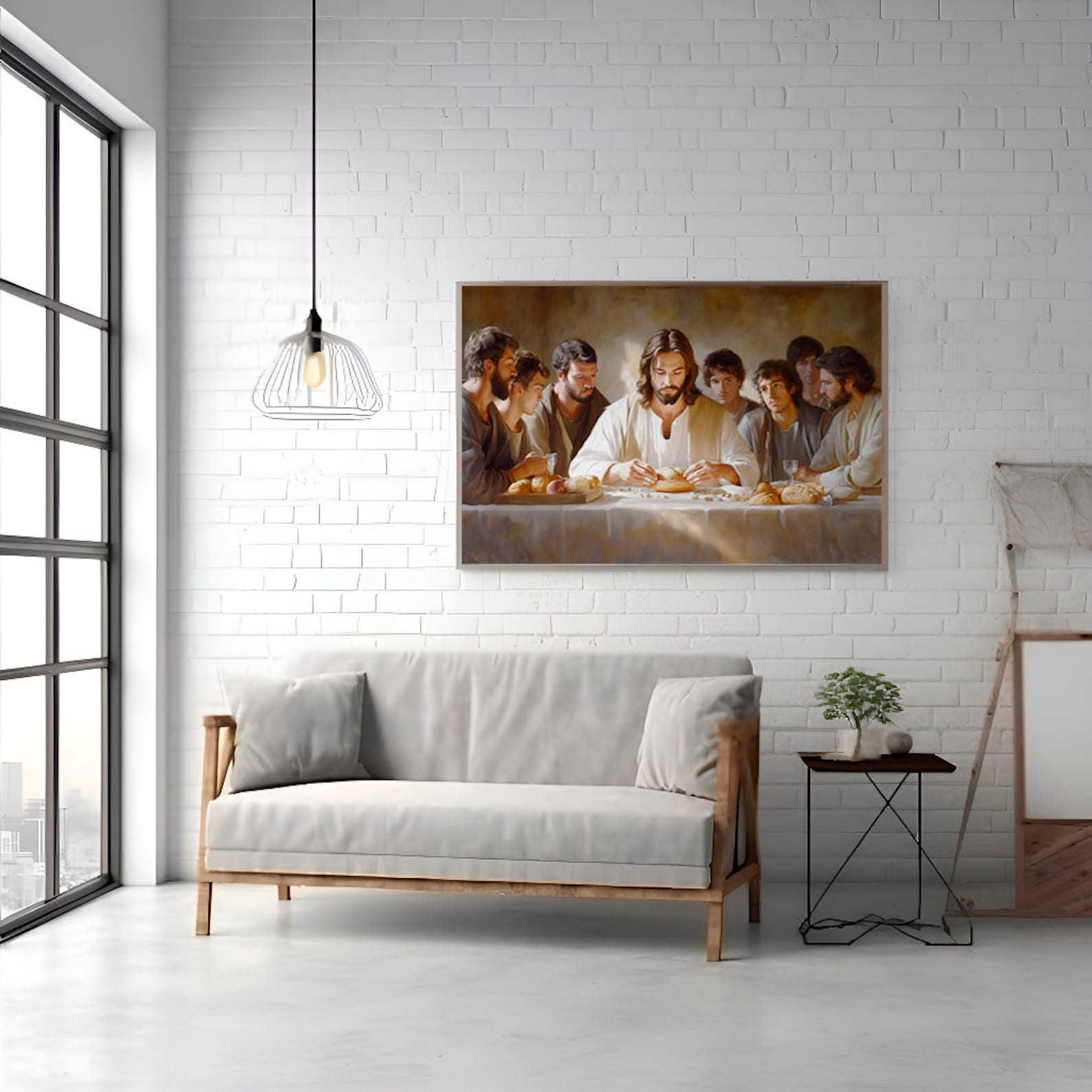 Sacred Moment: Jesus and Disciples - Breaking of Bread, PNG, 300 DPI - Etsy