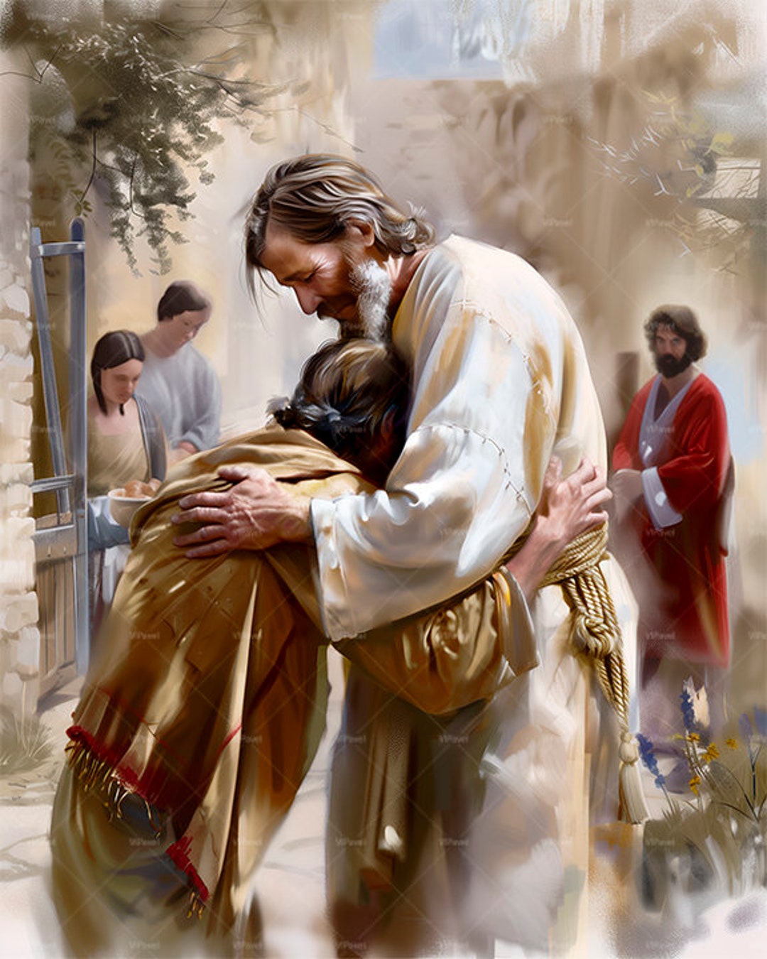 Embrace of Forgiveness: the Prodigal Son Story - A Parable Told by ...