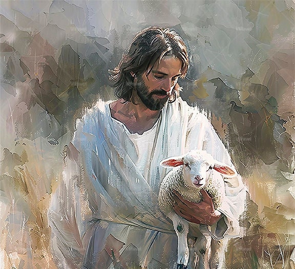 Jesus - Protector of the Innocent - Etsy