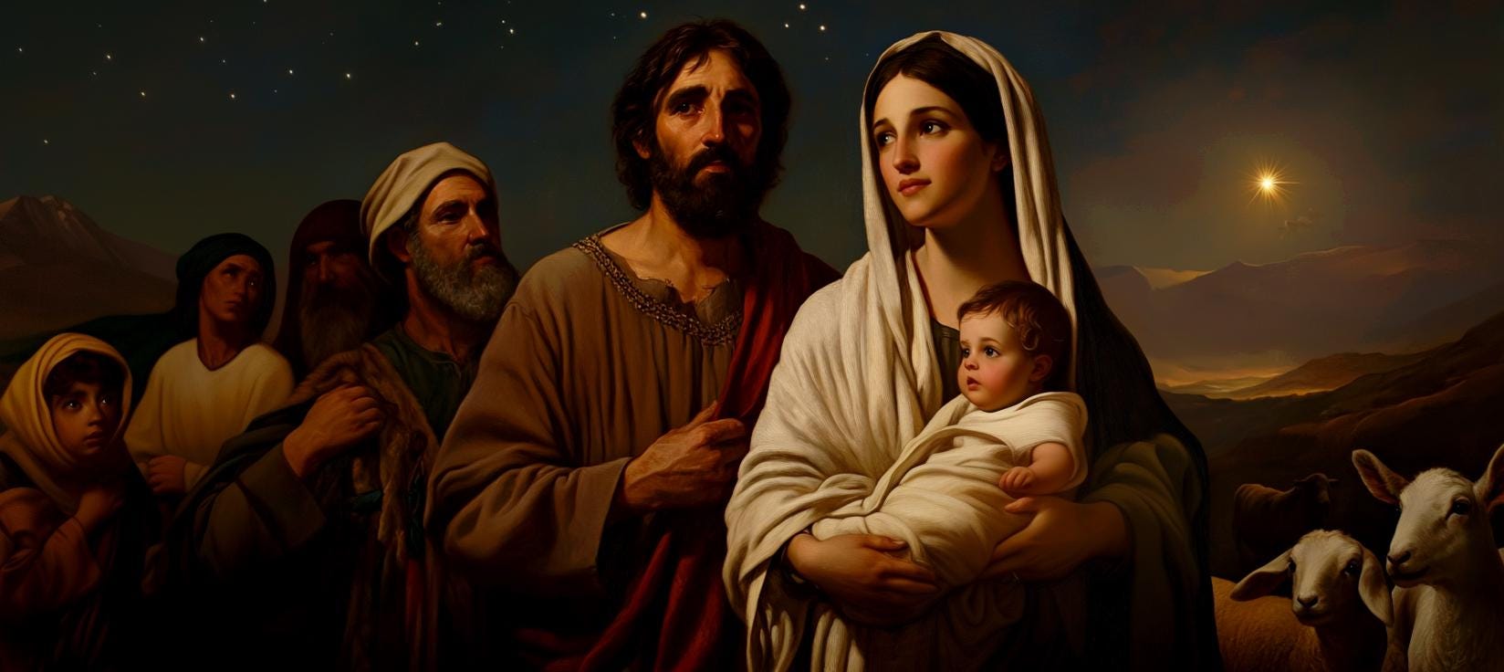 Star of Bethlehem Nativity Scene PNG (digital Download) - Etsy