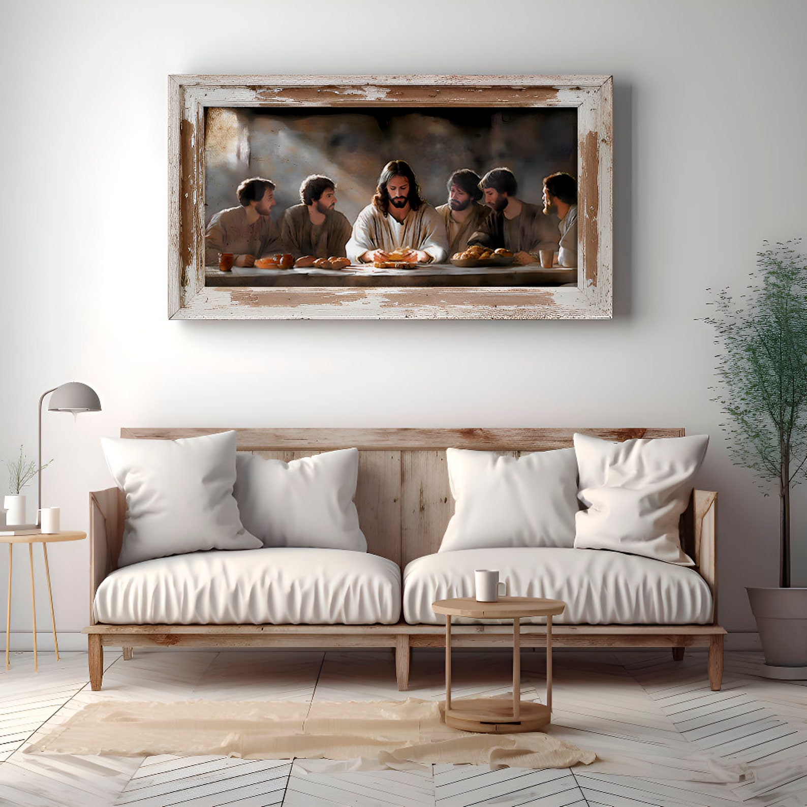 Sacred Moment: Jesus and Disciples - Breaking of Bread, PNG, 300 DPI - Etsy