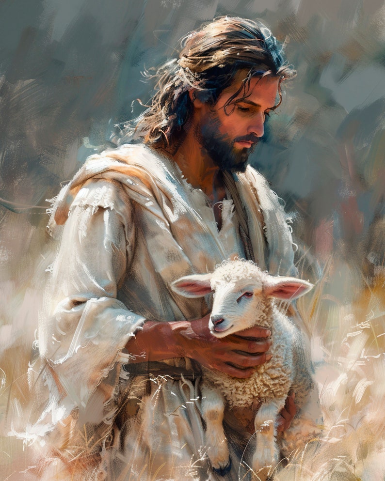 Jesus - Protector of the Innocent. 300 DPI, PNG Format - Etsy