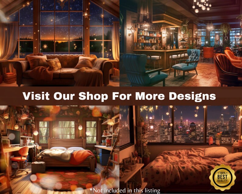 HD ANIMATED BACKGROUND Ambient Bar/ Vtuber/ Stream/ Zoom Background ...