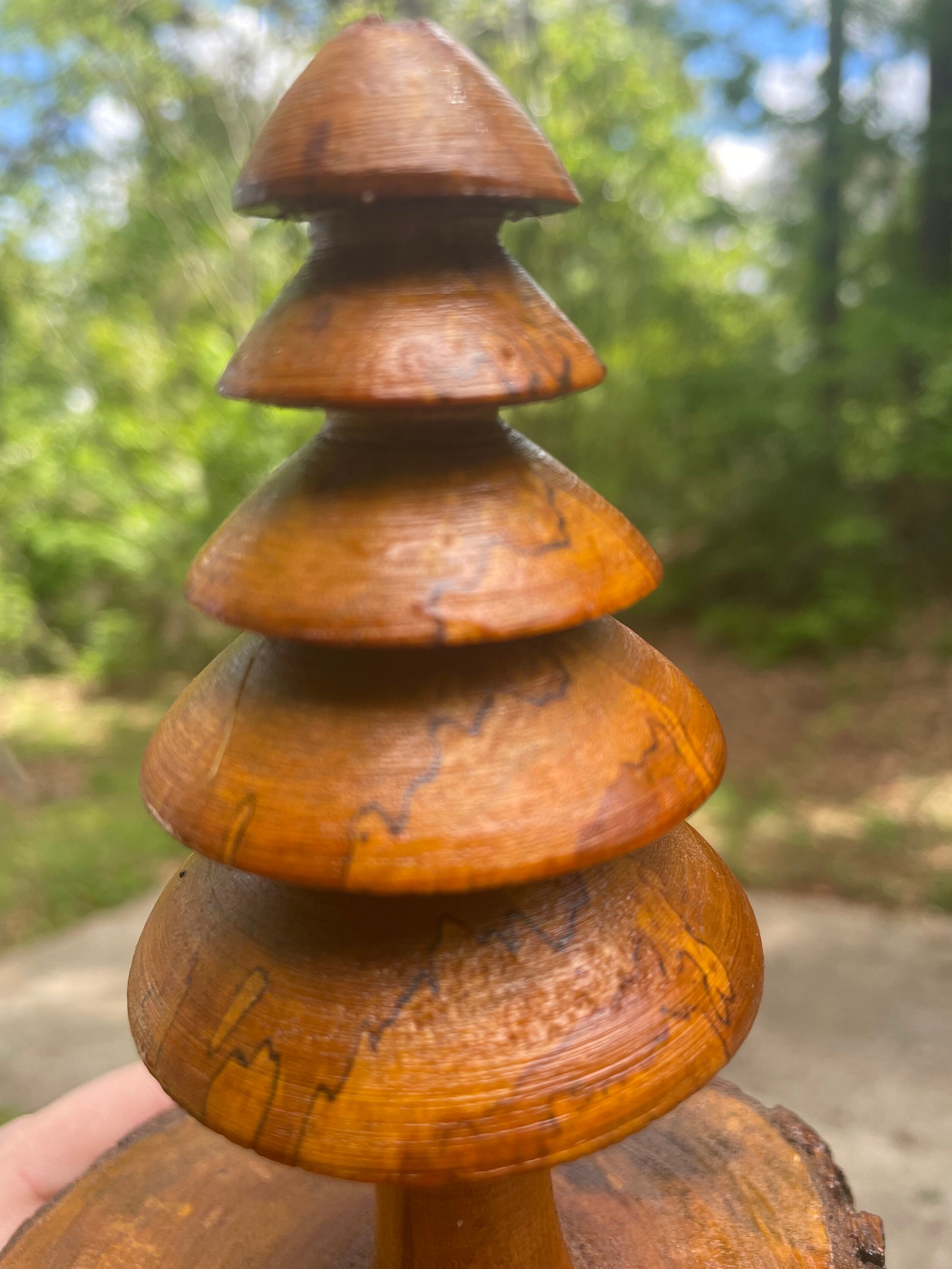 Wooden Hand Lathed Tree - Etsy