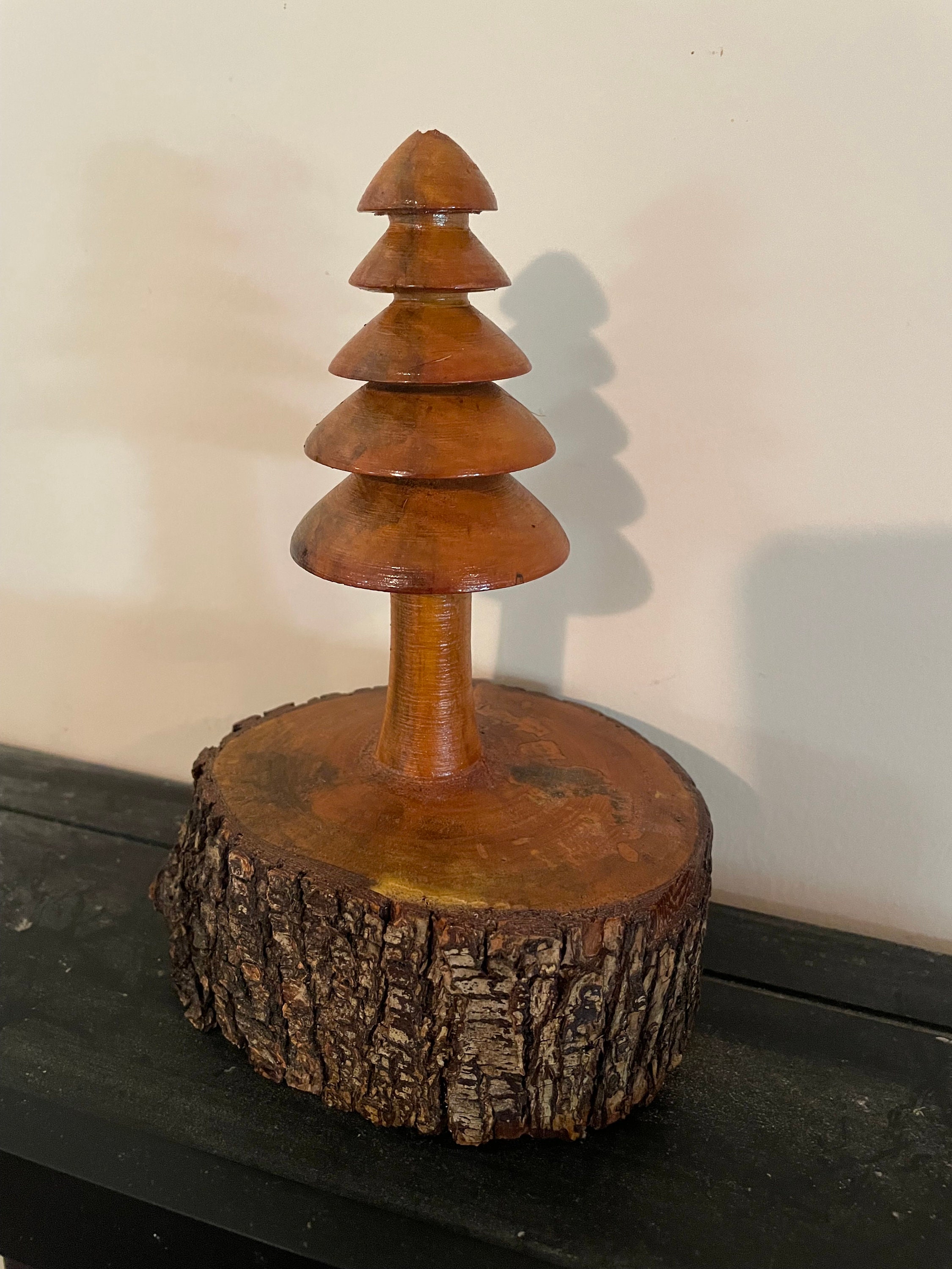 Wooden Hand Lathed Tree - Etsy