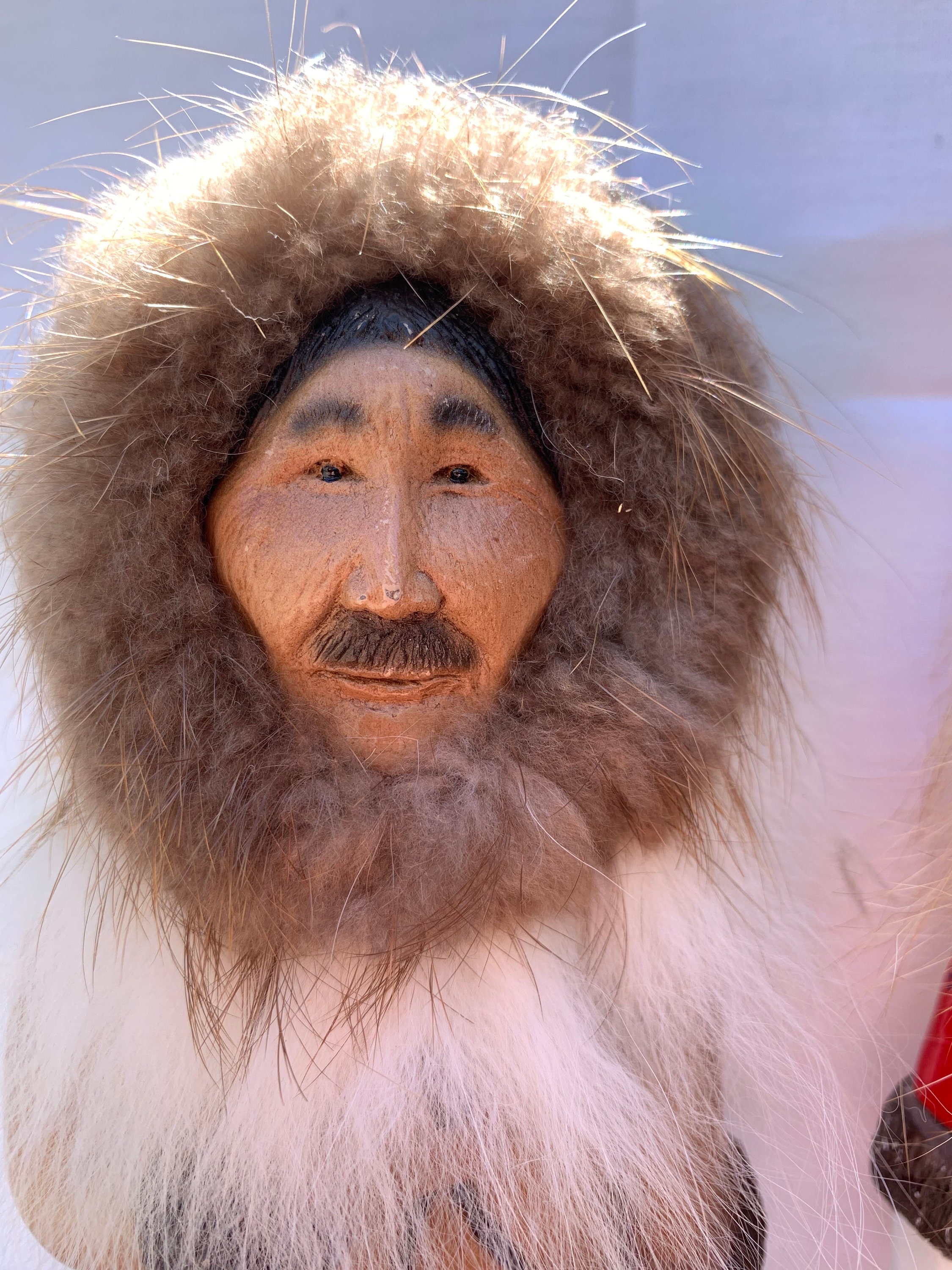 2 People of Alaska Figurines lucy and mark - Etsy