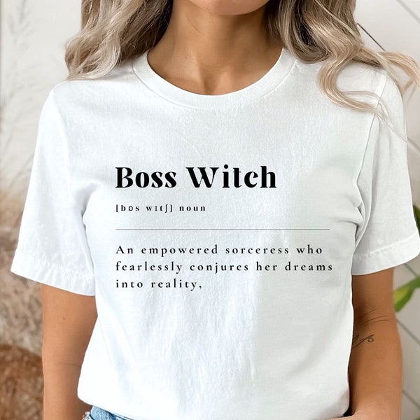 Boss Babe Definition Shirt - Etsy