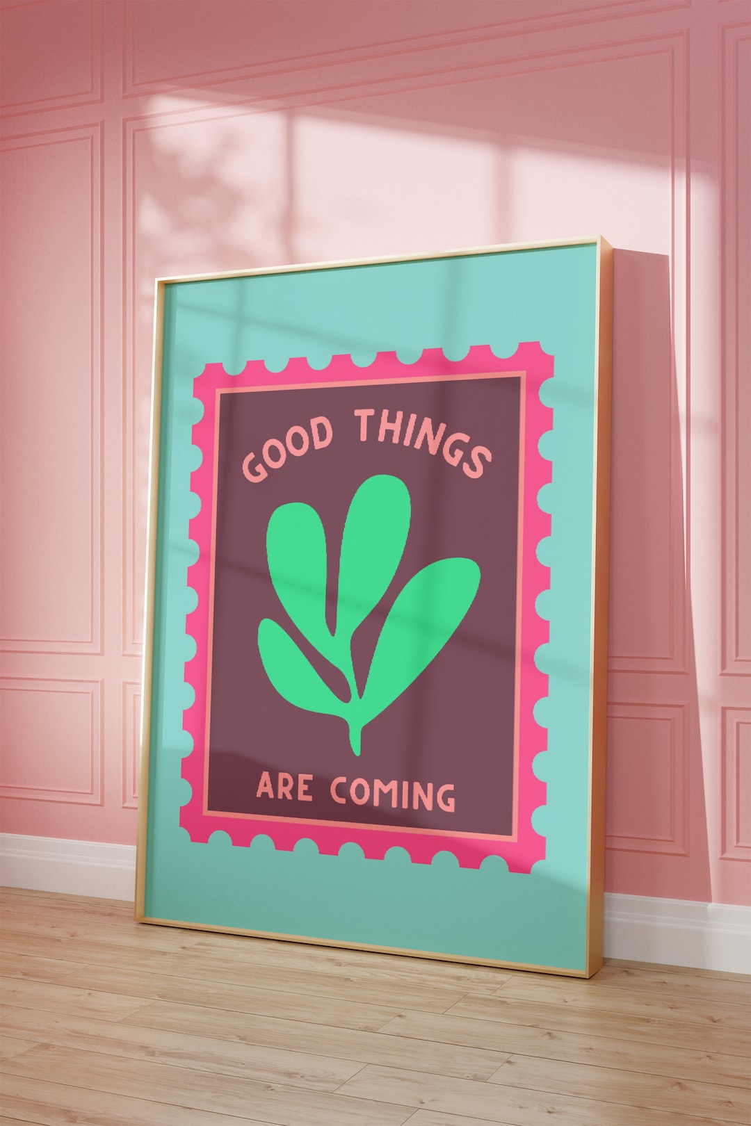 Good Things Are Coming Poster, Trendy Wall Art, Girly Wall Art ...