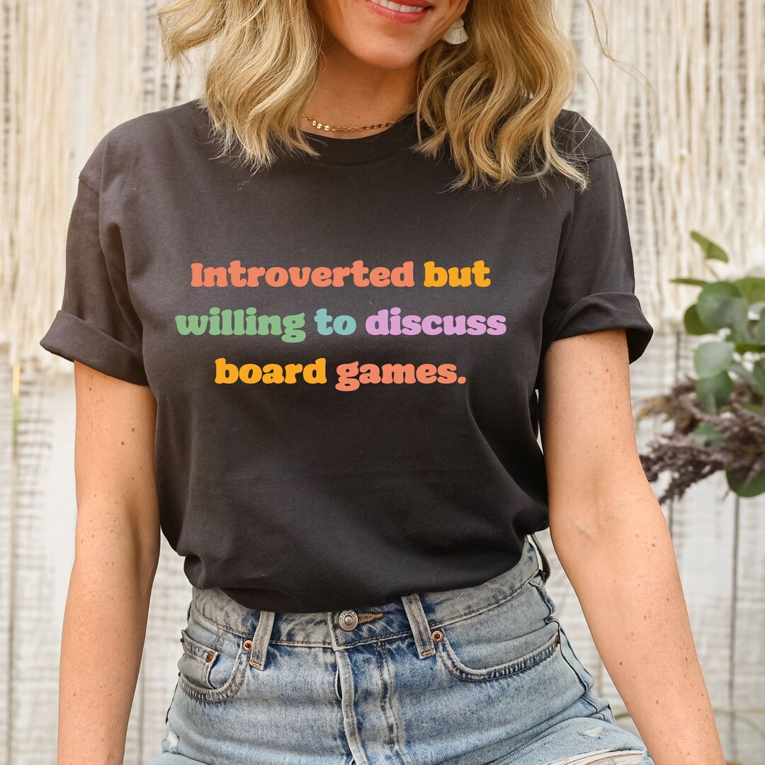 Board Games Shirt, Board Game Gifts, Board Game Lover, Introvert Shirt ...
