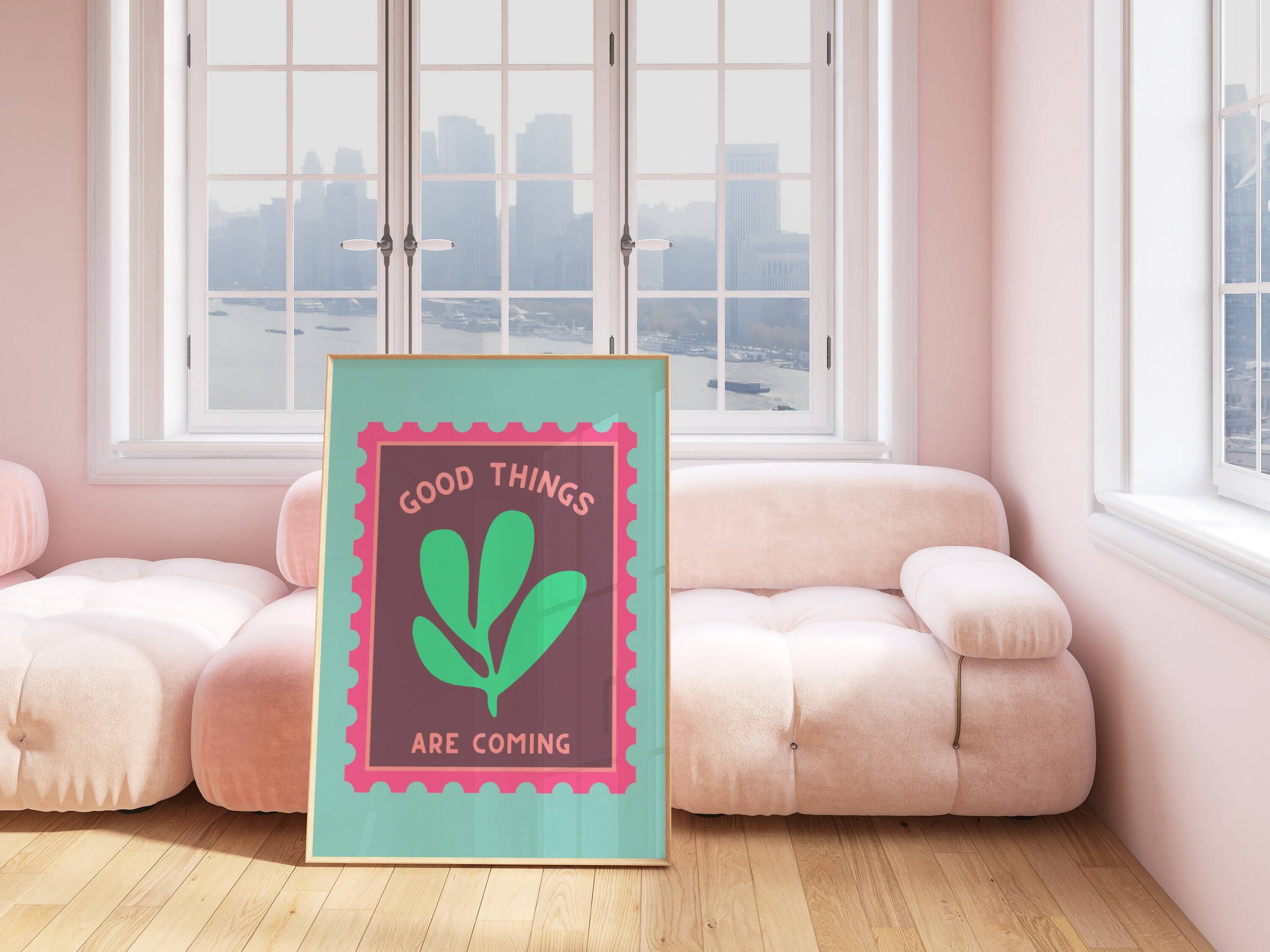 Good Things Are Coming Poster: Trendy Retro Wall Art (digital Download ...