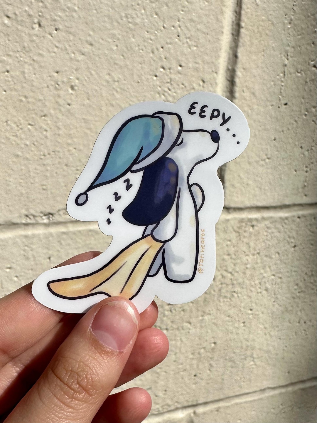 Snoopy-inspired Sticker, Laptop Sticker, Waterproof, Water Bottle, Cute ...