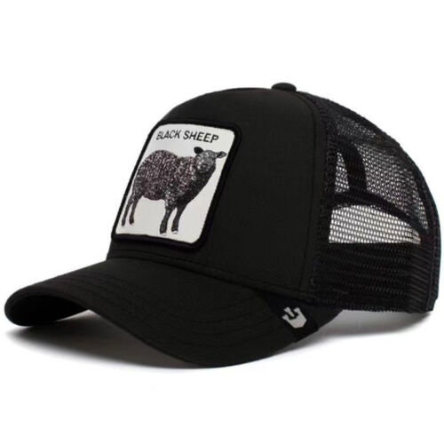 Black Sheep Men's Farm Trucker Animal Mesh Baseball Hat - Etsy