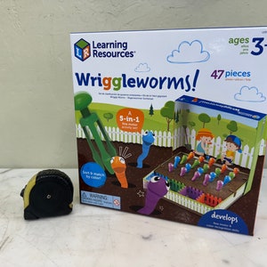 Learning Resources Wriggleworms 47 Pc 5-in-1 Motor Activity Set New - Etsy