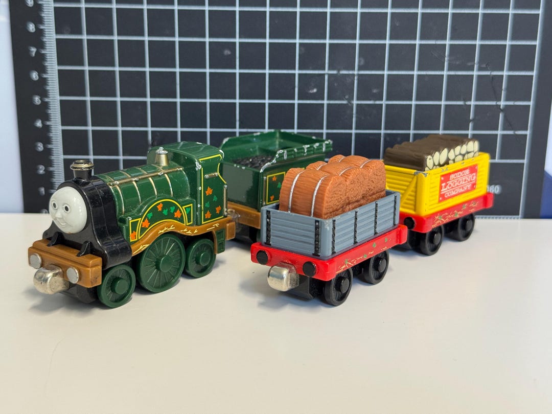 Thomas and Friends Take N Play Emily Stuck in the Brush Set - Etsy