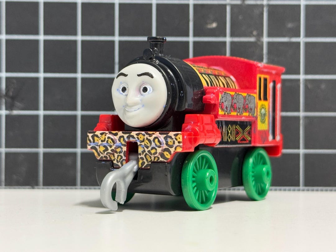Thomas and Friends Push Along Around the World African Victor - Etsy