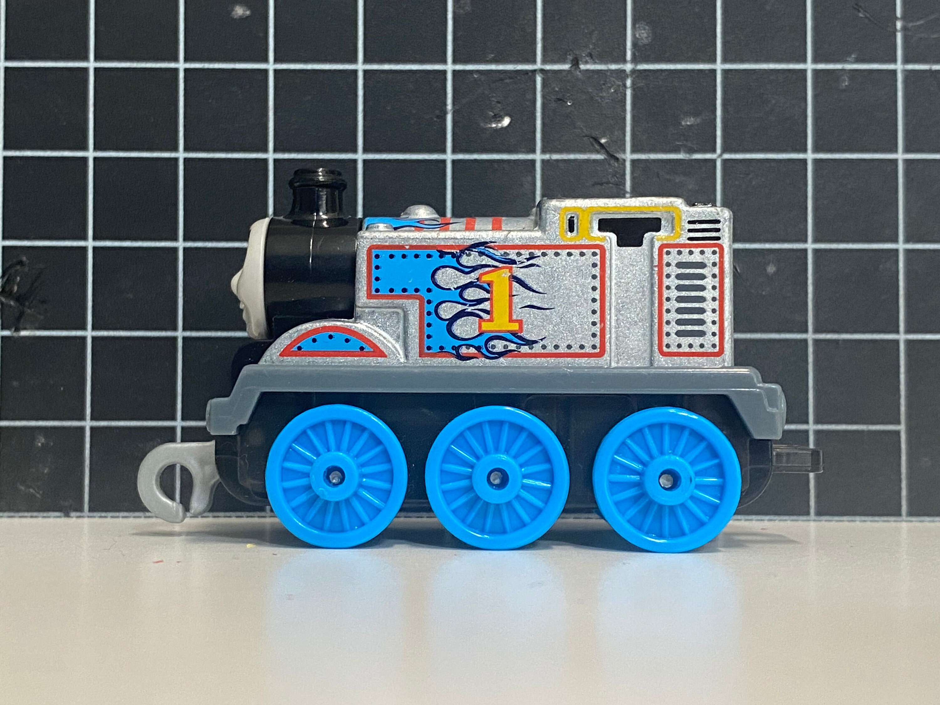 Thomas and Friends Push Along Racing Flames Thomas - Etsy