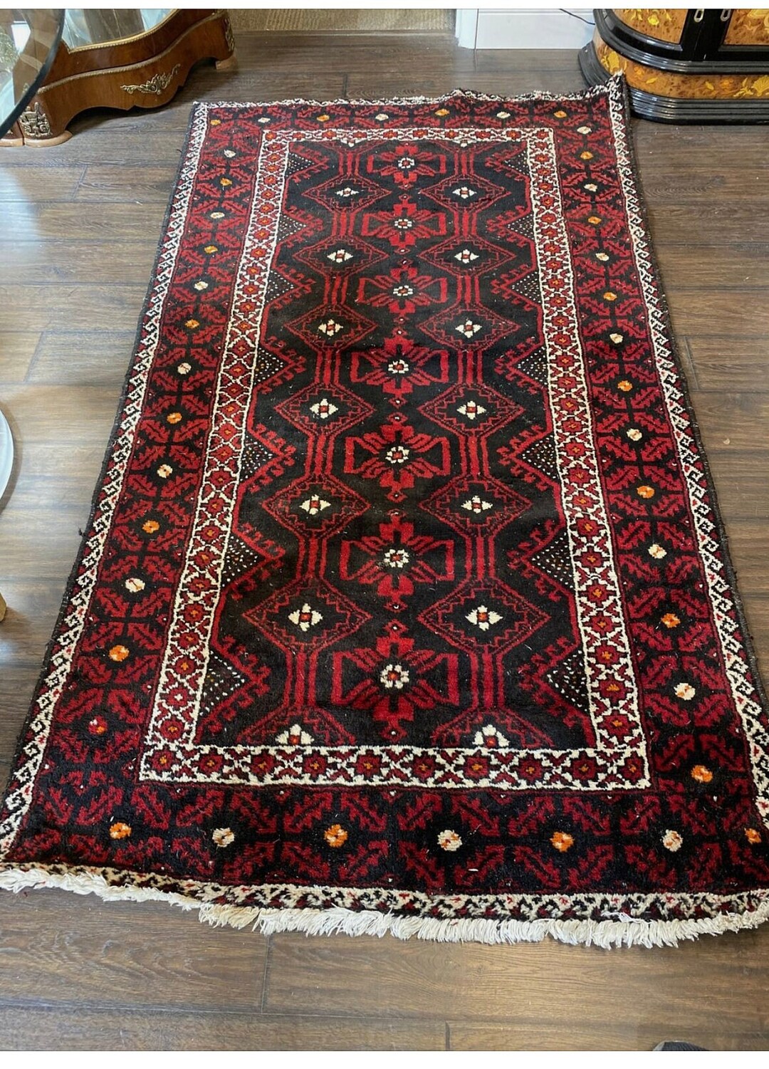 Hand Made Wool Afghani Carpet - Etsy