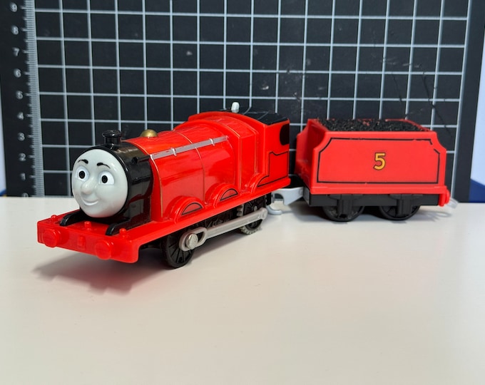 Thomas and Friends Trackmaster James - Etsy