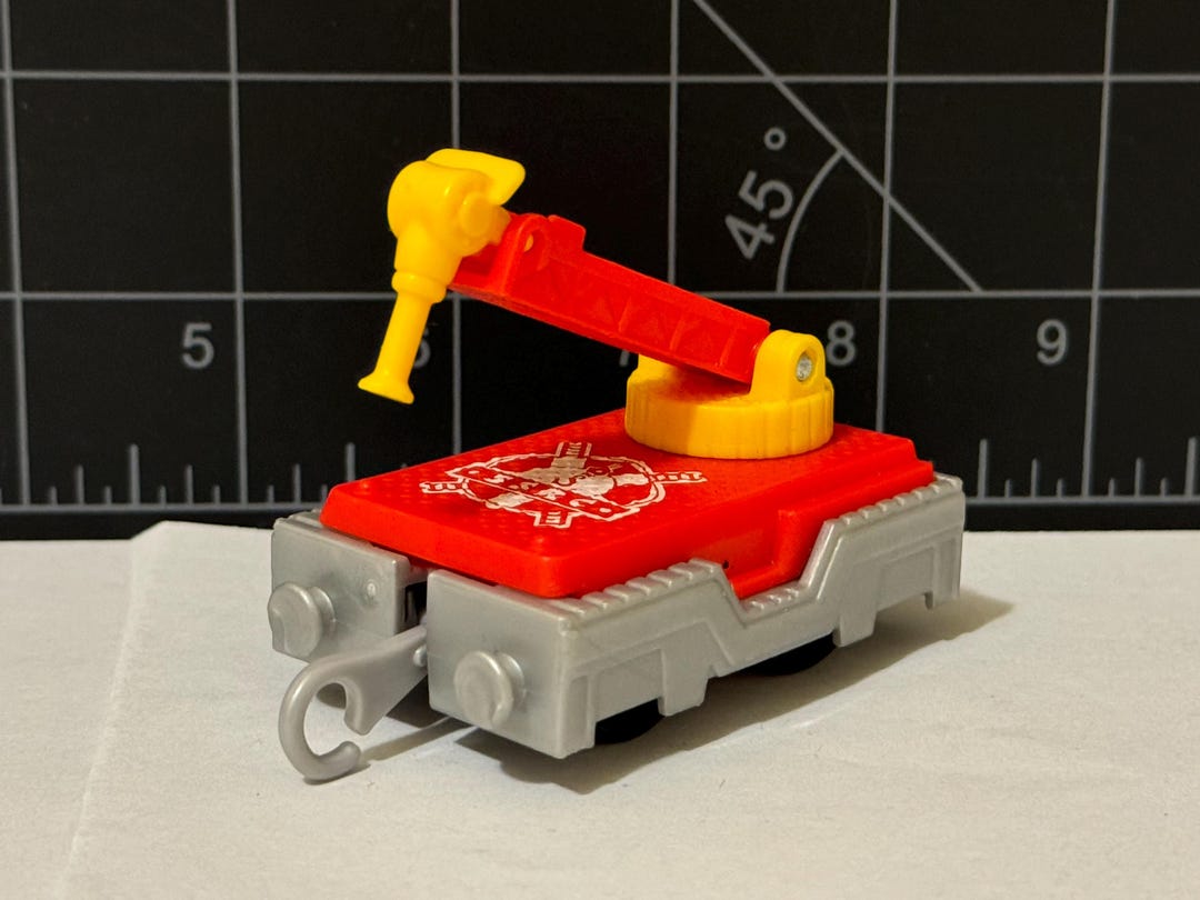 Thomas and Friends Trackmaster Red SSRC Hose Ladder Flatbed Car - Etsy