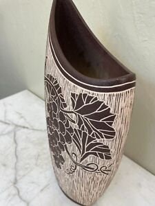 Magnificent Clay Vase With Unusual Shape - Etsy