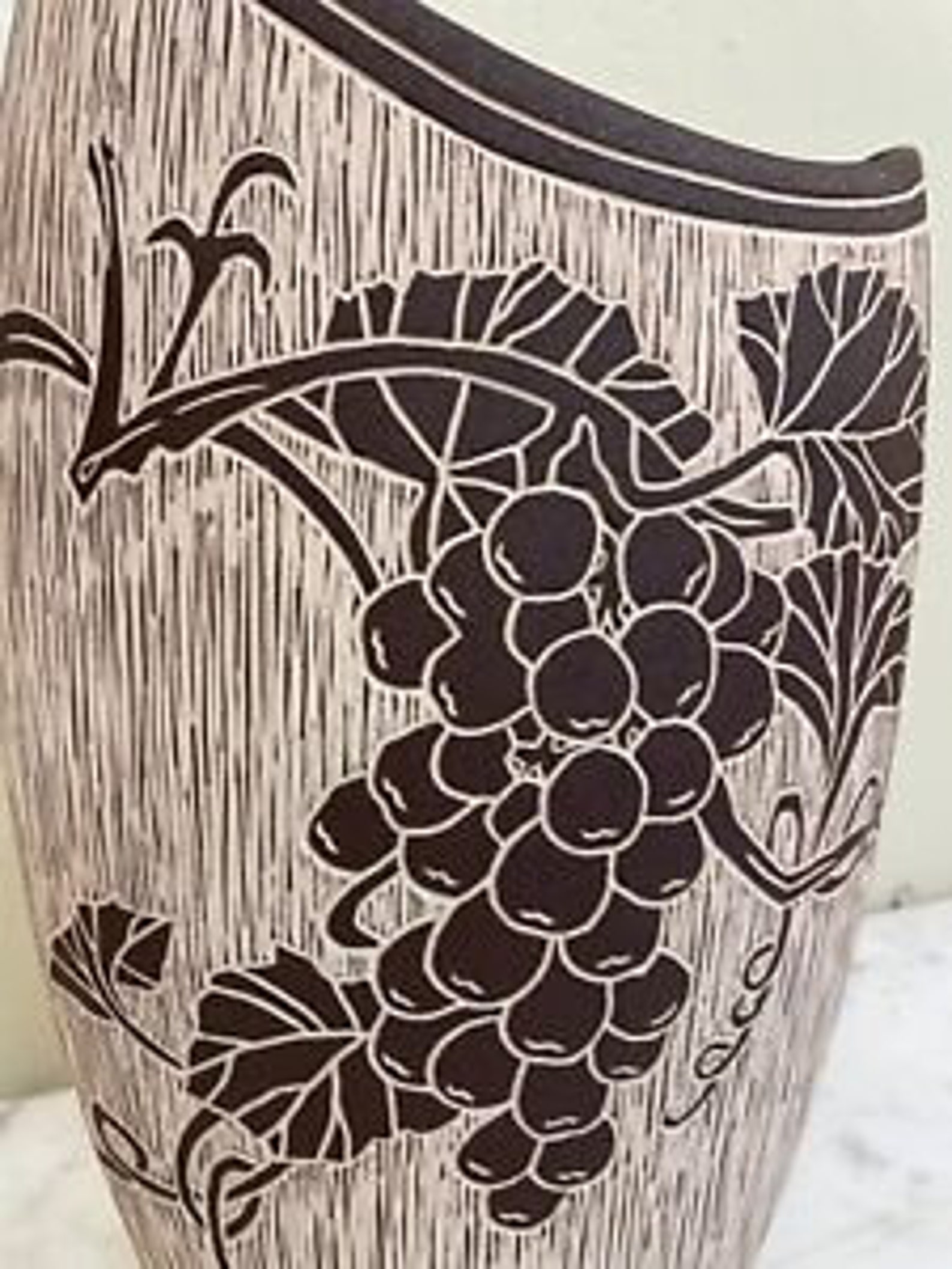 Magnificent Clay Vase With Unusual Shape - Etsy