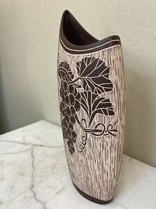 Magnificent Clay Vase With Unusual Shape - Etsy
