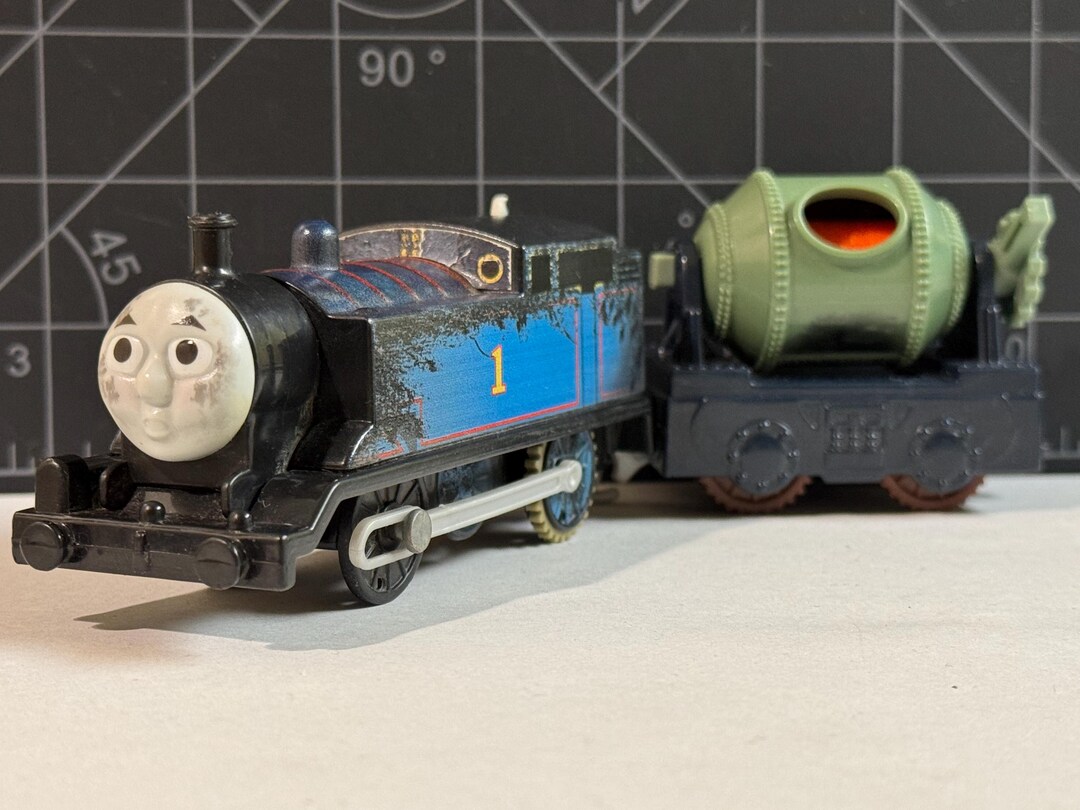 Thomas and Friends Trackmaster Steelworks Thomas & Lava Car - Etsy