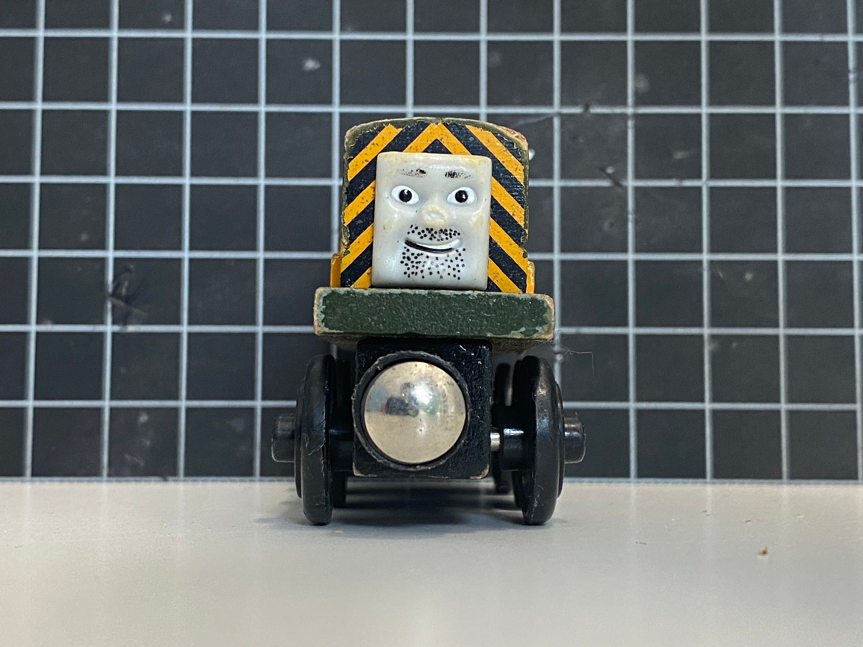 Thomas and Friends Wooden Railway Dirty Muddy Iron Bert - Etsy