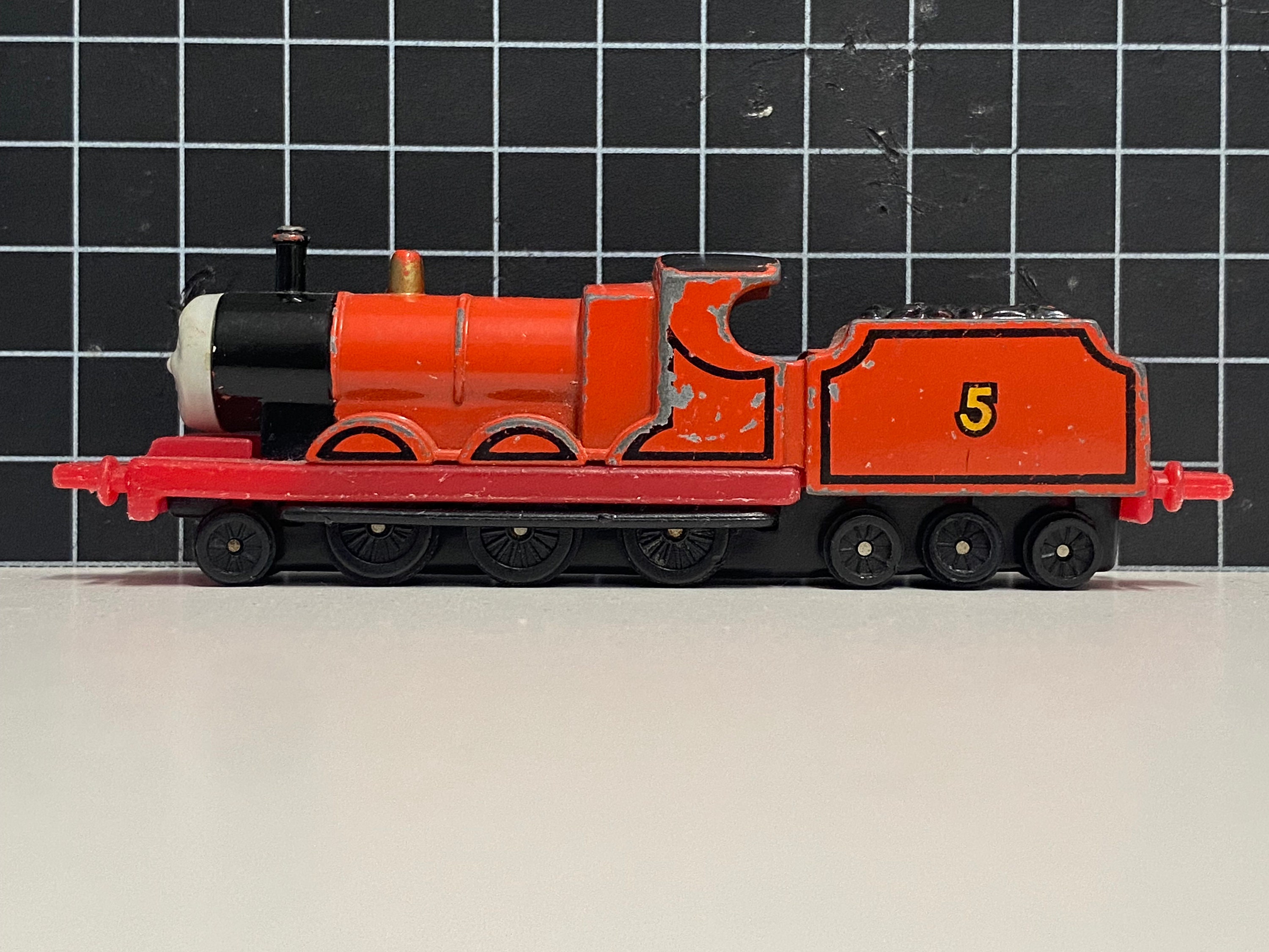 Thomas and Friends Ertl James the Splendent Red Engine - Etsy