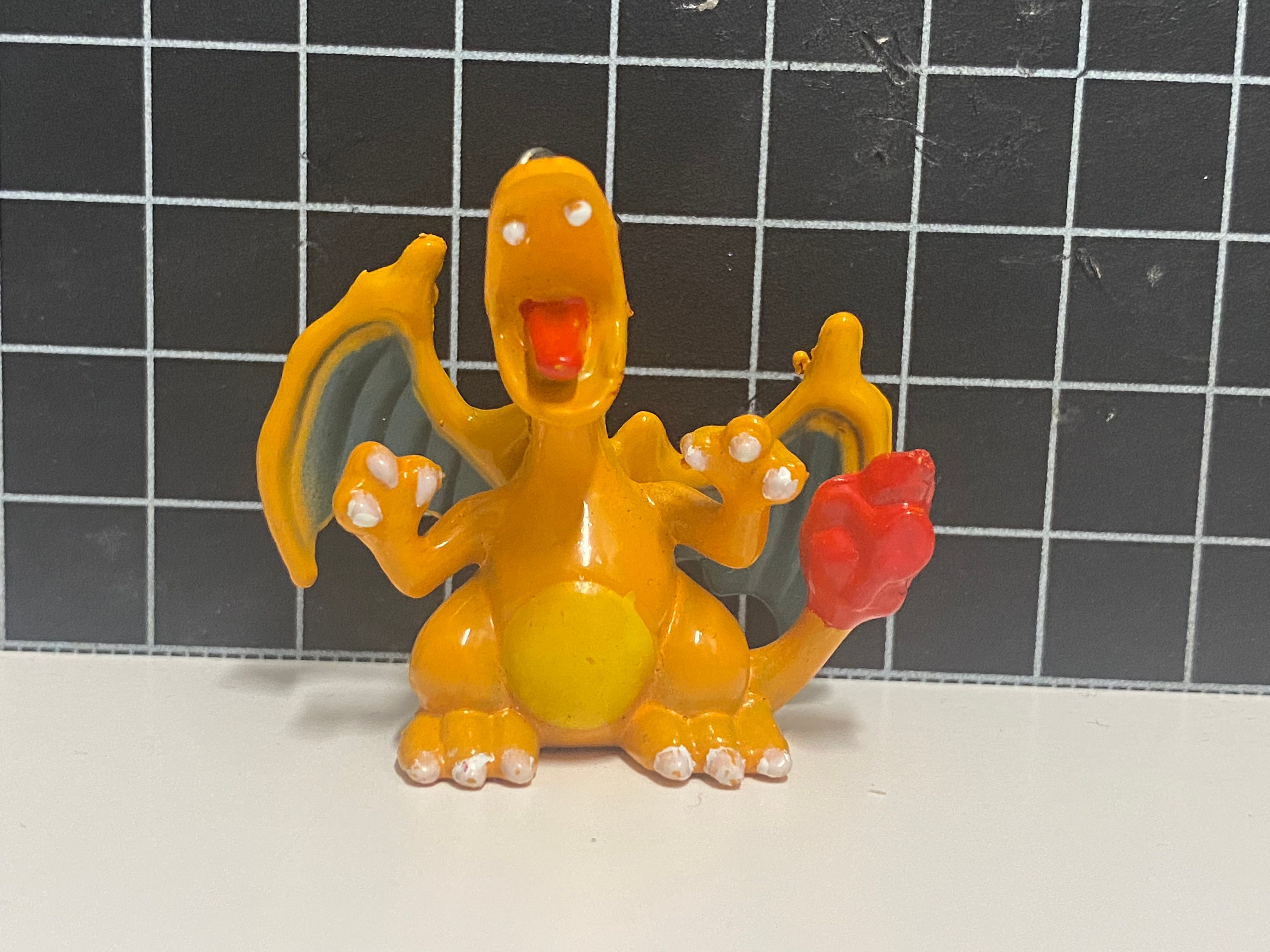 Vintage Pokemon Figure Charizard Keychain - Etsy