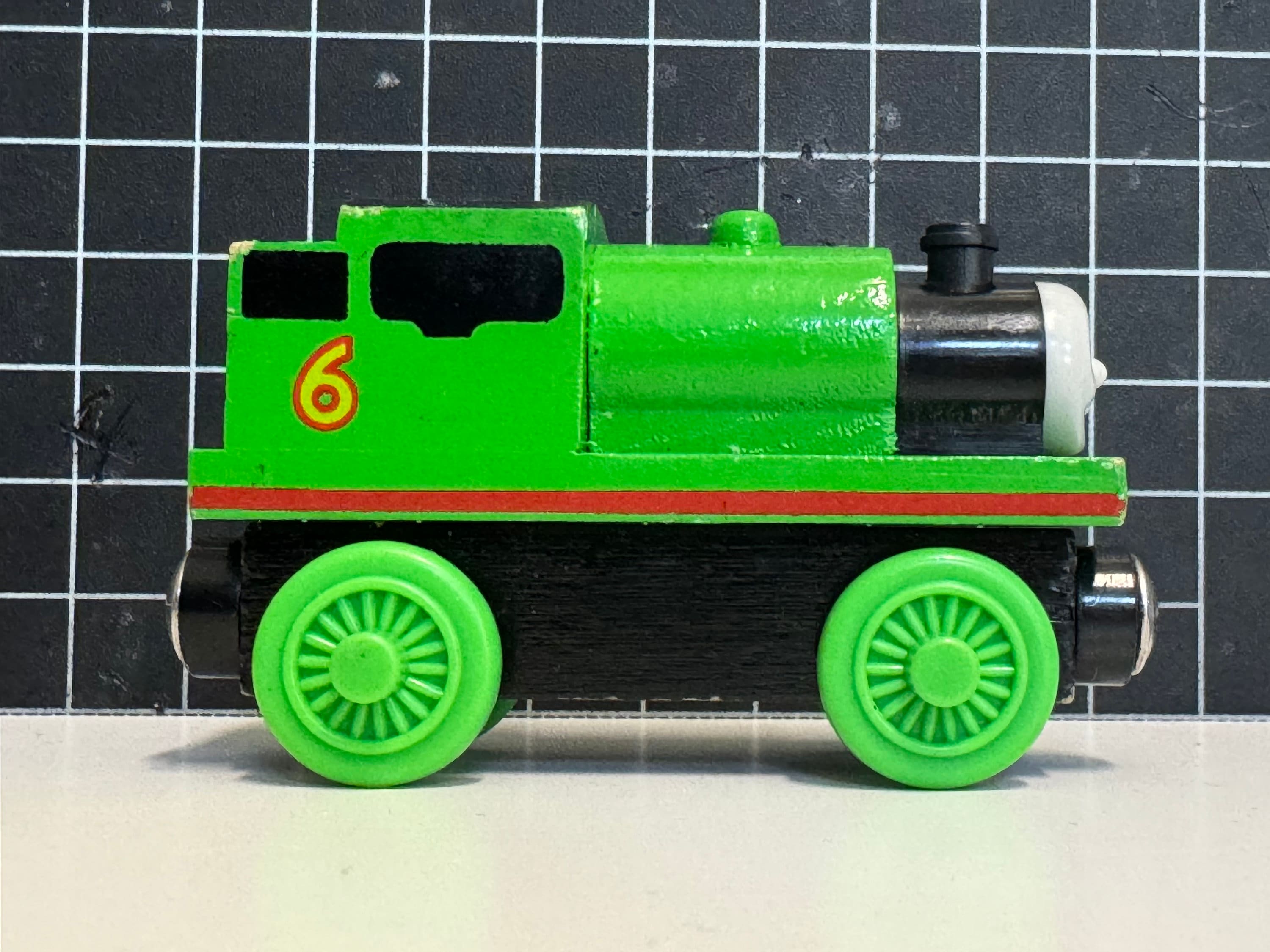 Thomas and Friends Wooden Railway 1999 Percy - Etsy