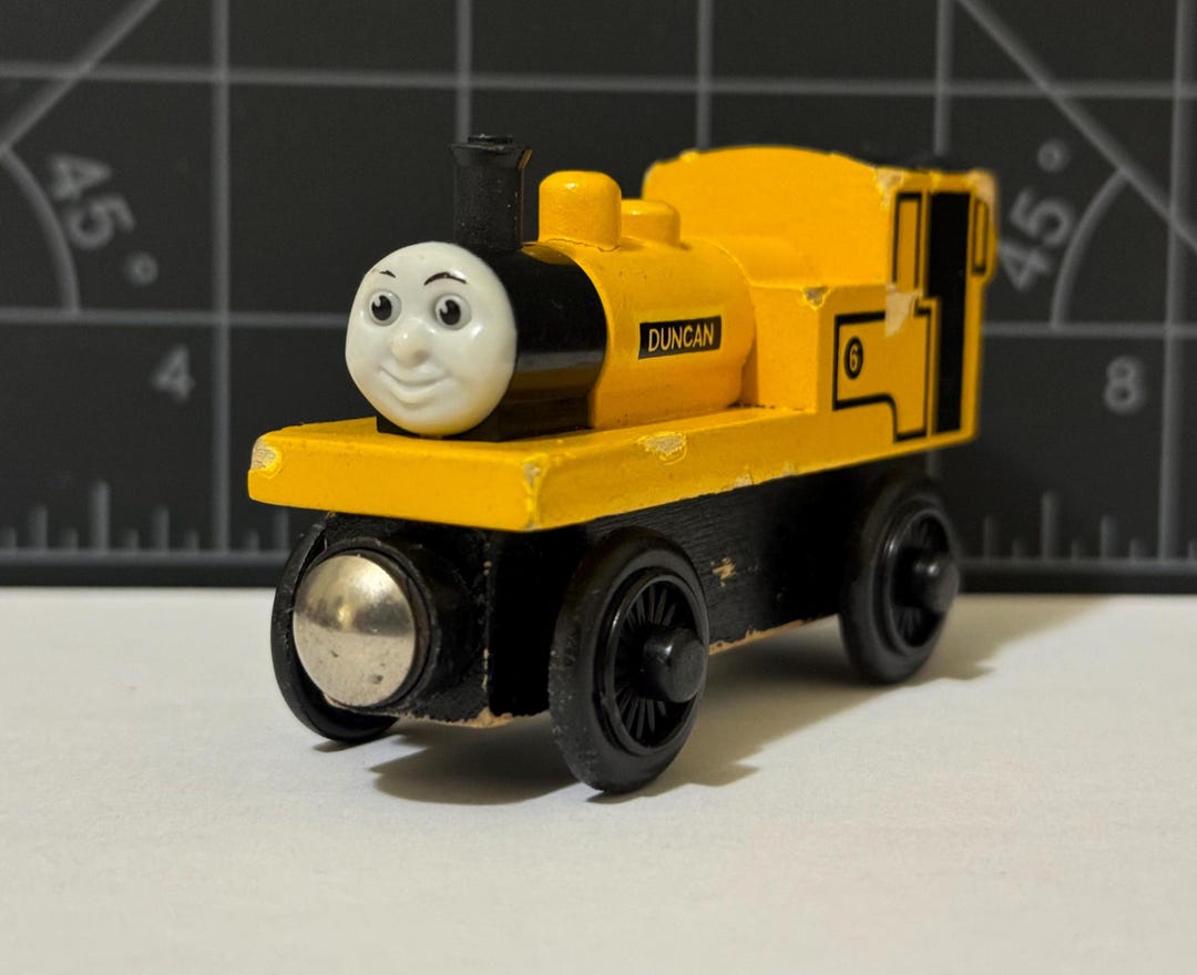 Thomas and Friends Wooden Railway Duncan - Etsy