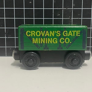 Thomas and Friends Wooden Railway Crovan's Gate Mining Co. Coal Car - Etsy