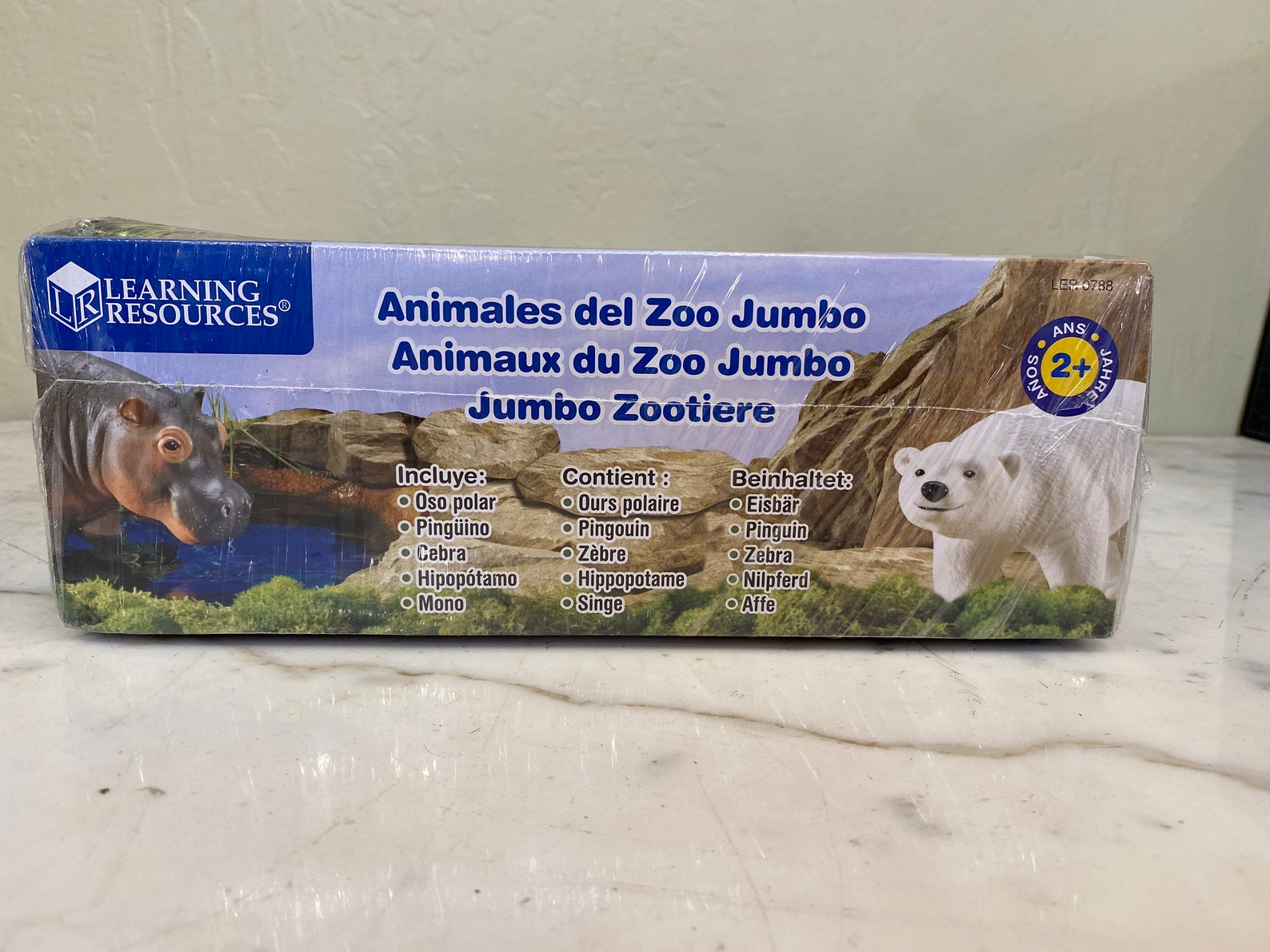 Jumbo Zoo Animals, Assorted Species, Set of 5 - Etsy Canada