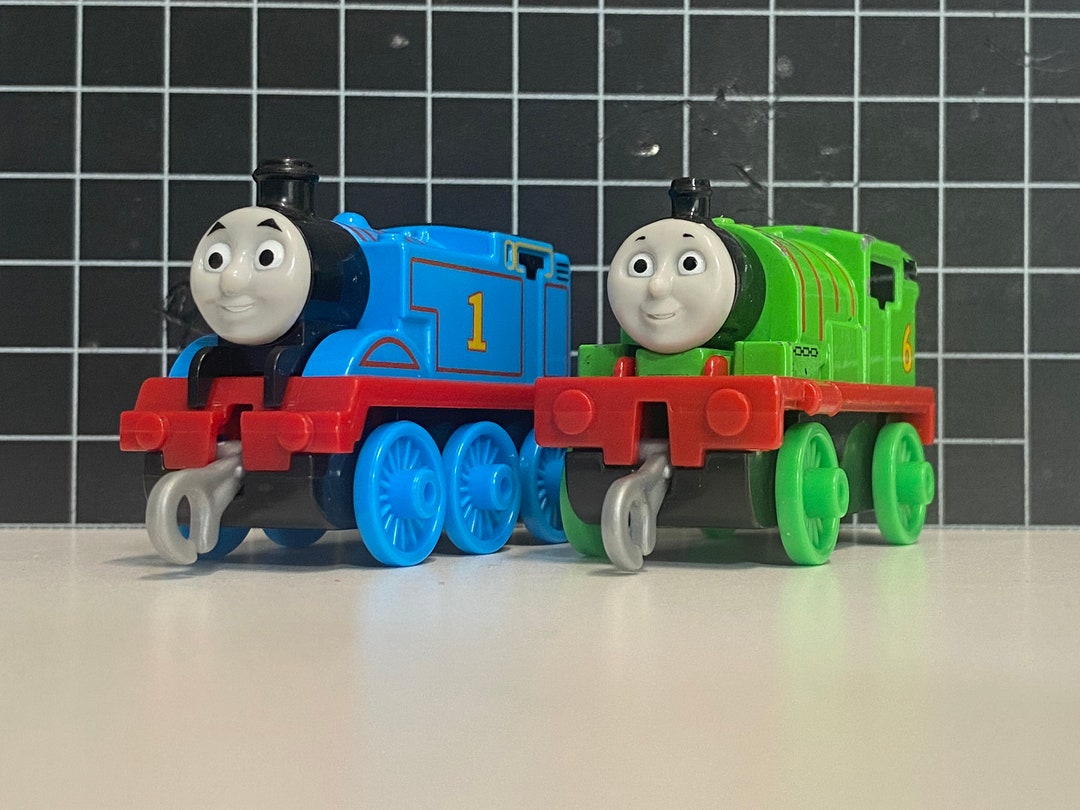 Thomas and Friends Push Along Thomas & Percy Best Friends Set - Etsy