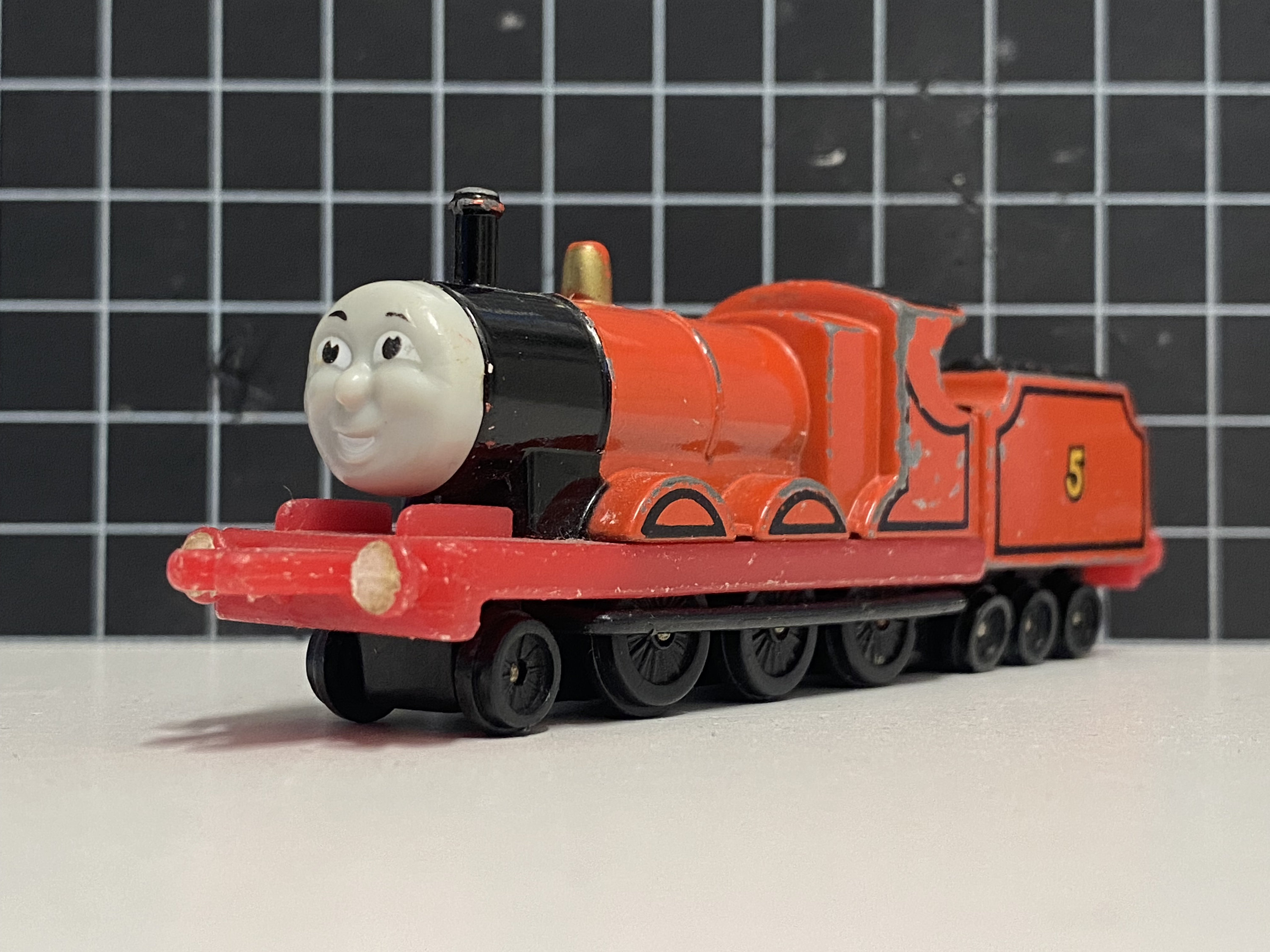 Thomas and Friends Ertl James the Splendent Red Engine - Etsy