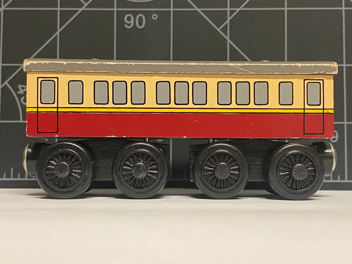 Thomas and Friends Wooden Railway Express Coach - Etsy