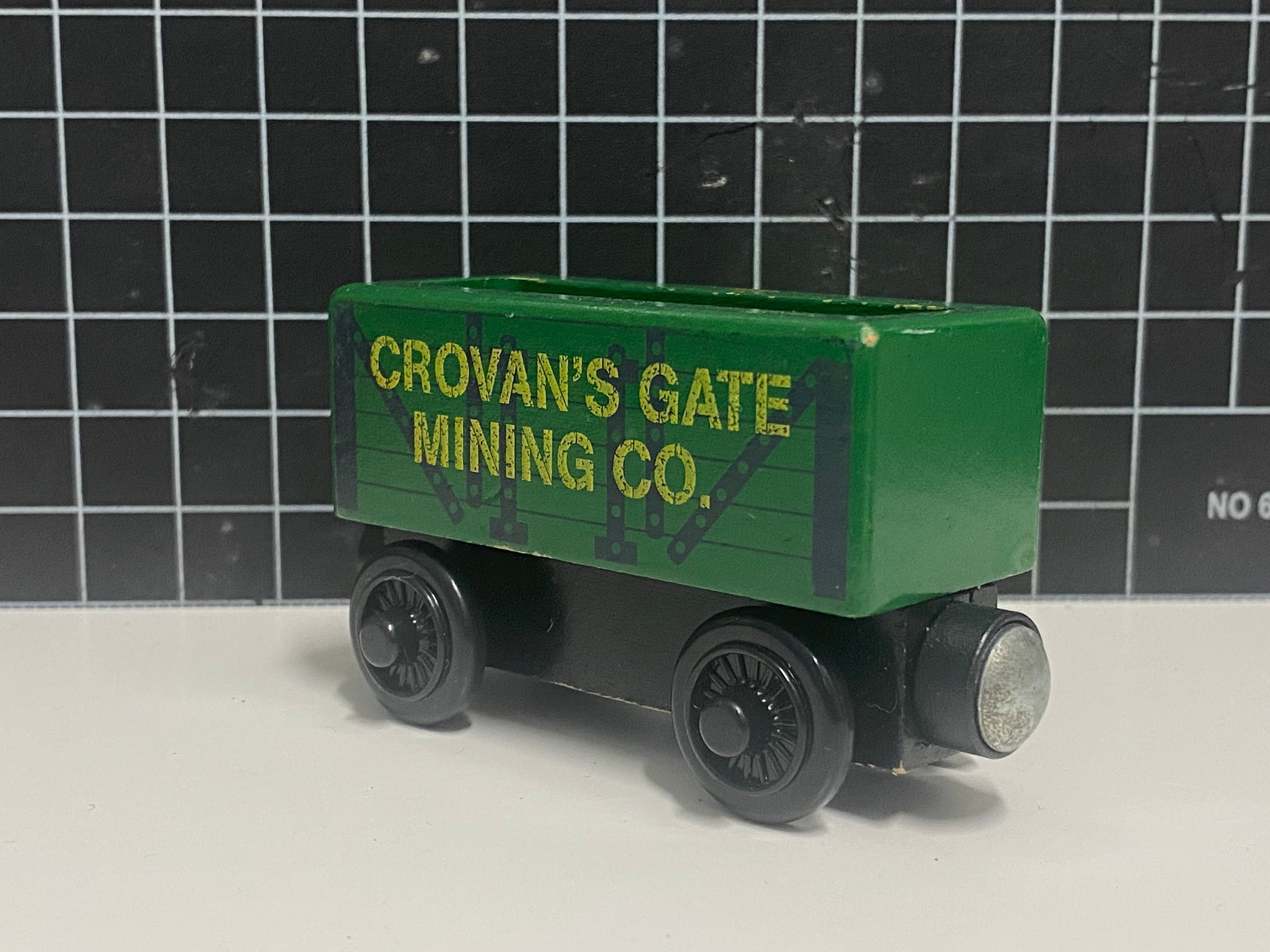 Thomas and Friends Wooden Railway Crovan's Gate Mining Co. Coal Car - Etsy