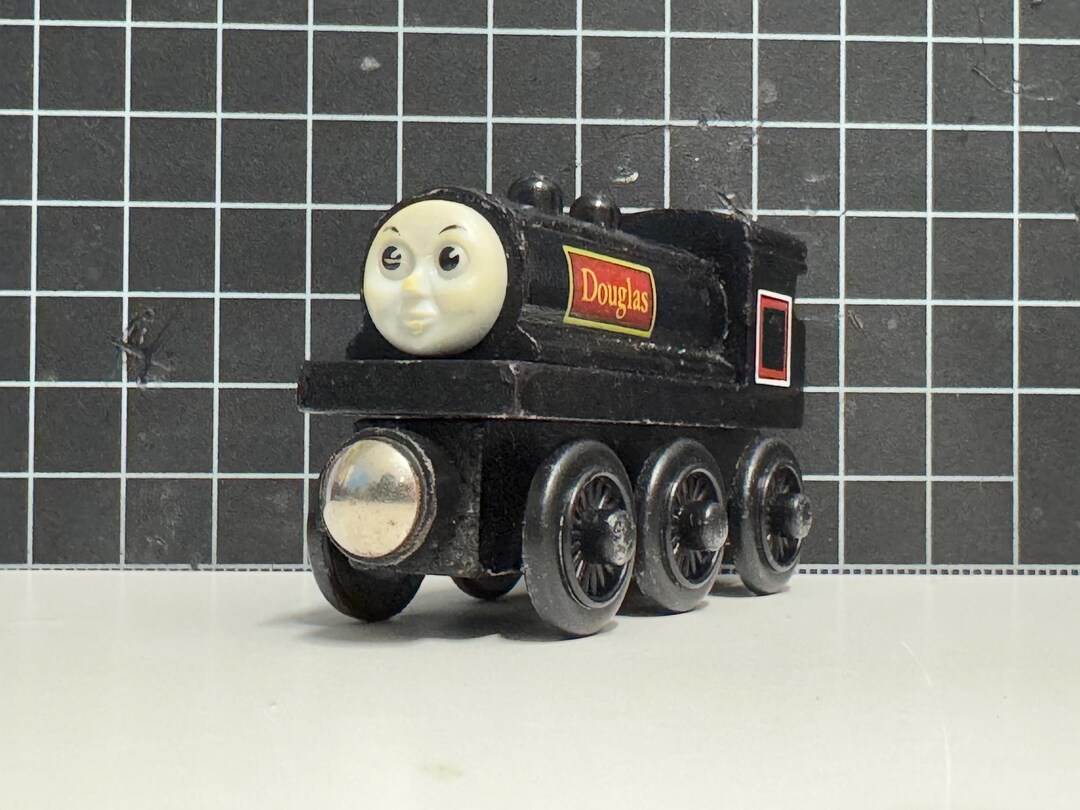 Thomas and Friends Wooden Railway Douglas Without Tender - Etsy