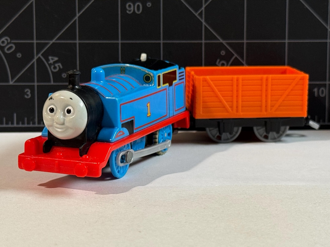 Thomas and Friends Trackmaster Thomas With Orange Car - Etsy